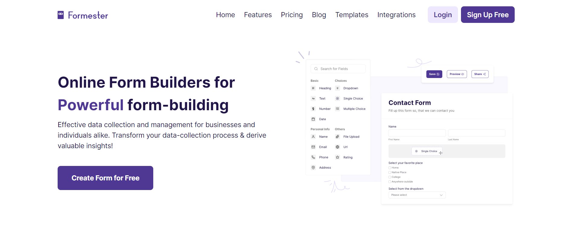 Online Form Builder | Custom Form Builder Online Form Builder | Custom Form Builder